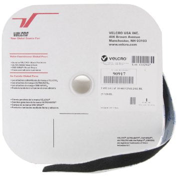 1 Inch Black Adhesive Back Loop Velcro - 25 Yd Roll – CoolGraphicStuff.com